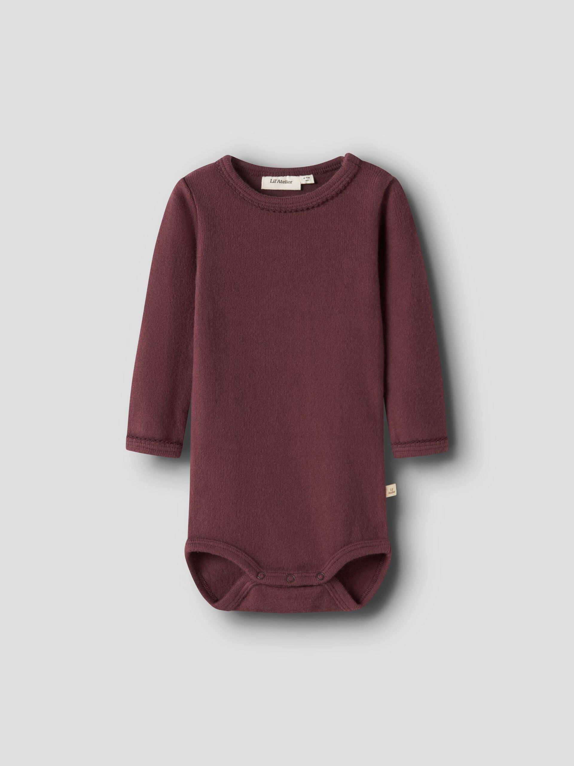 ORGANIC COTTON ROMPER - Baby 56-86 | Girl | Purple | Lil' Atelier® Norway