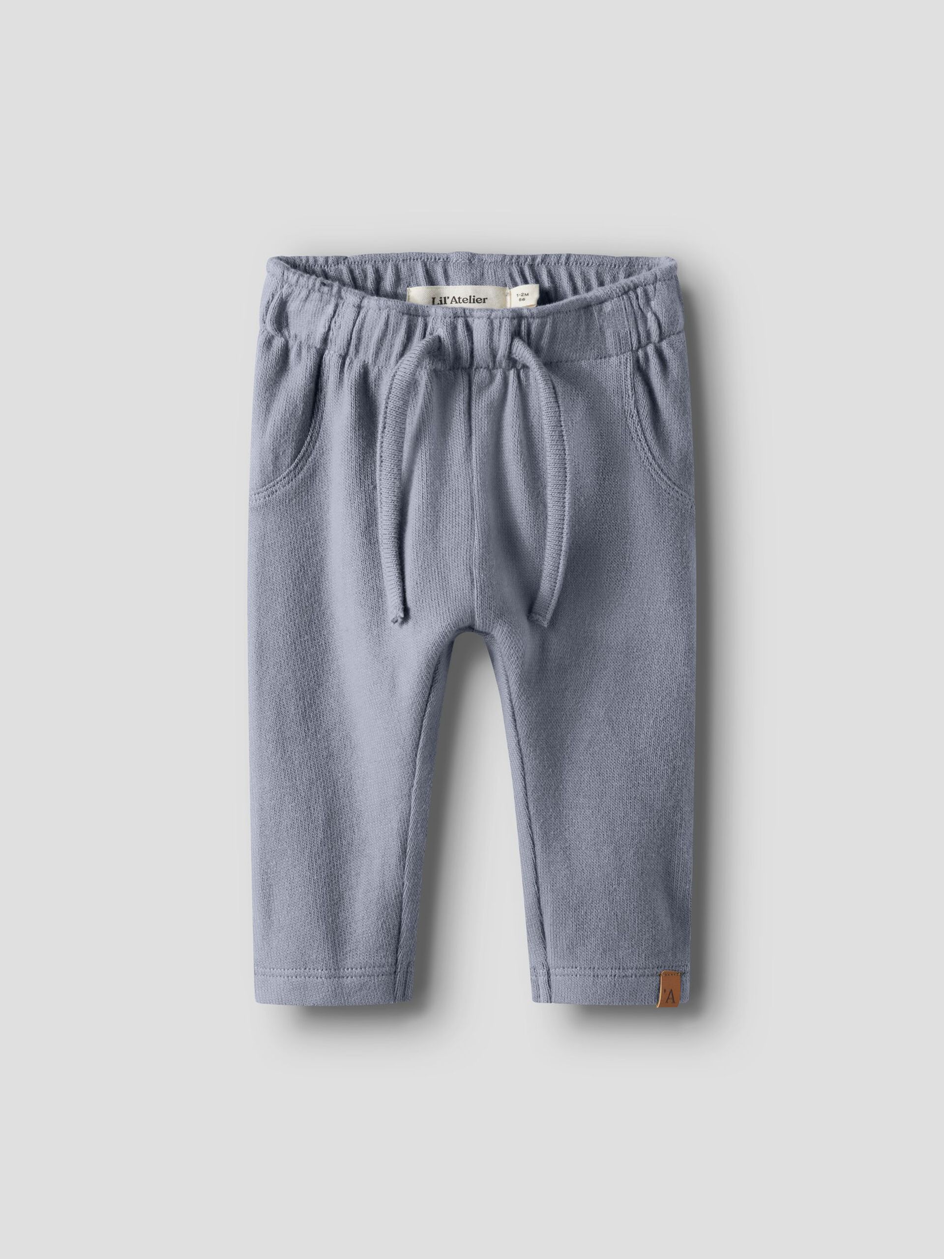 BIOLOGISCH KATOEN BROEK - Baby 56-86 | Jongen | Blau | Lil' Atelier ...