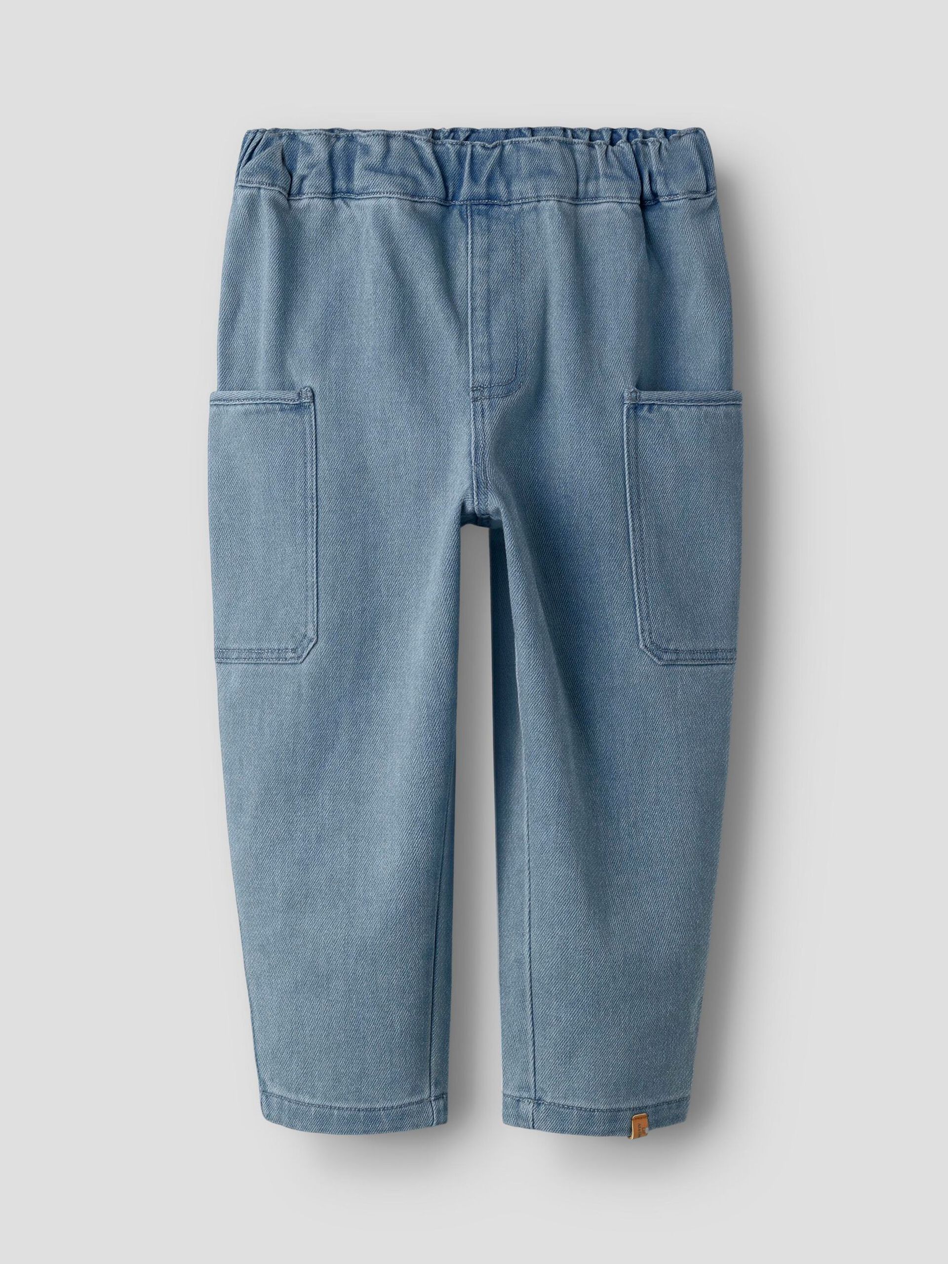 BAGGY FIT JEANS - Toddler 92-128 | Boy | Blue | Lil' Atelier® Sweden