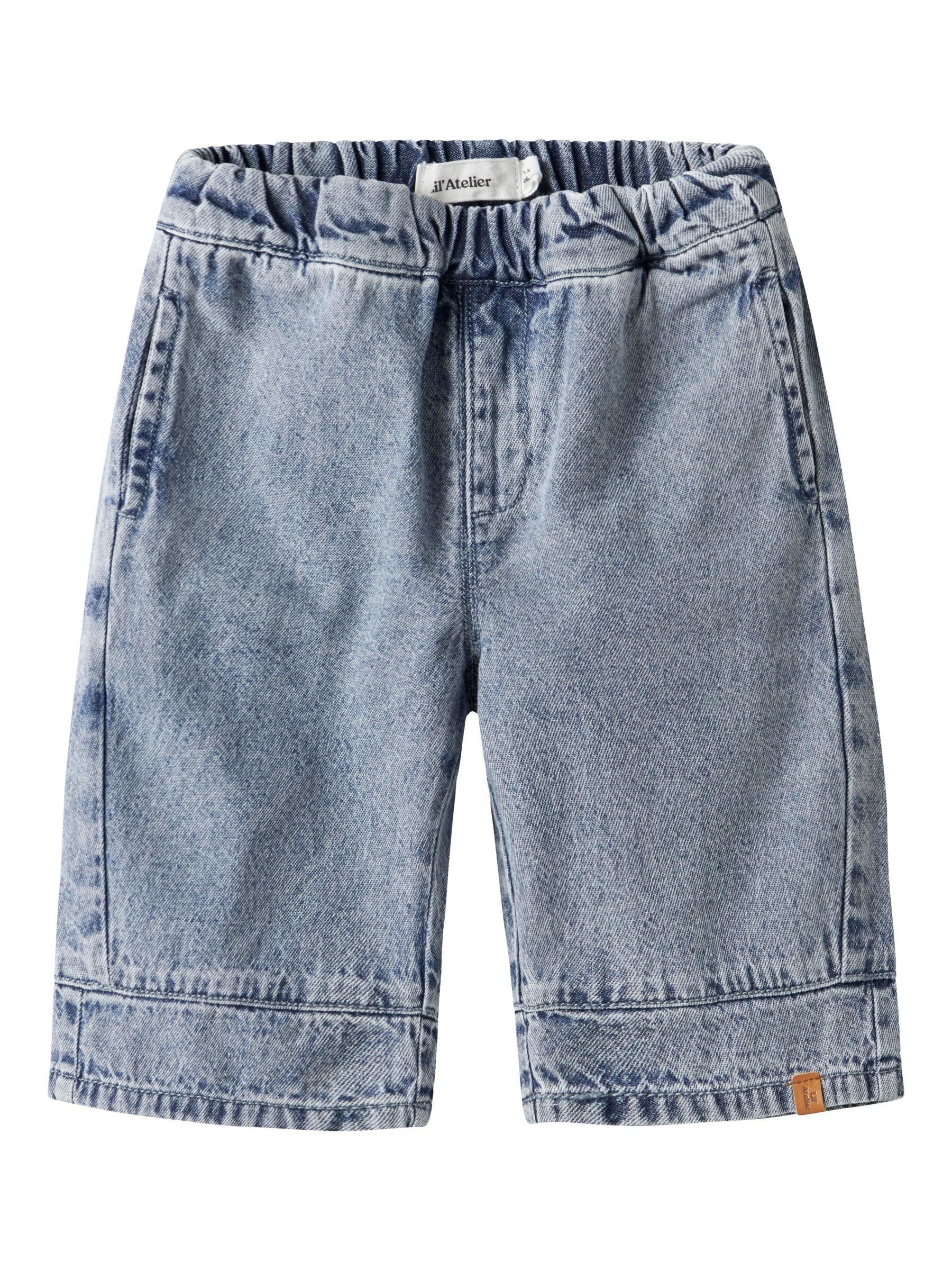 WIDE LEG JEANS - Baby 56-86 | Girl | Blue | Lil' Atelier® UK